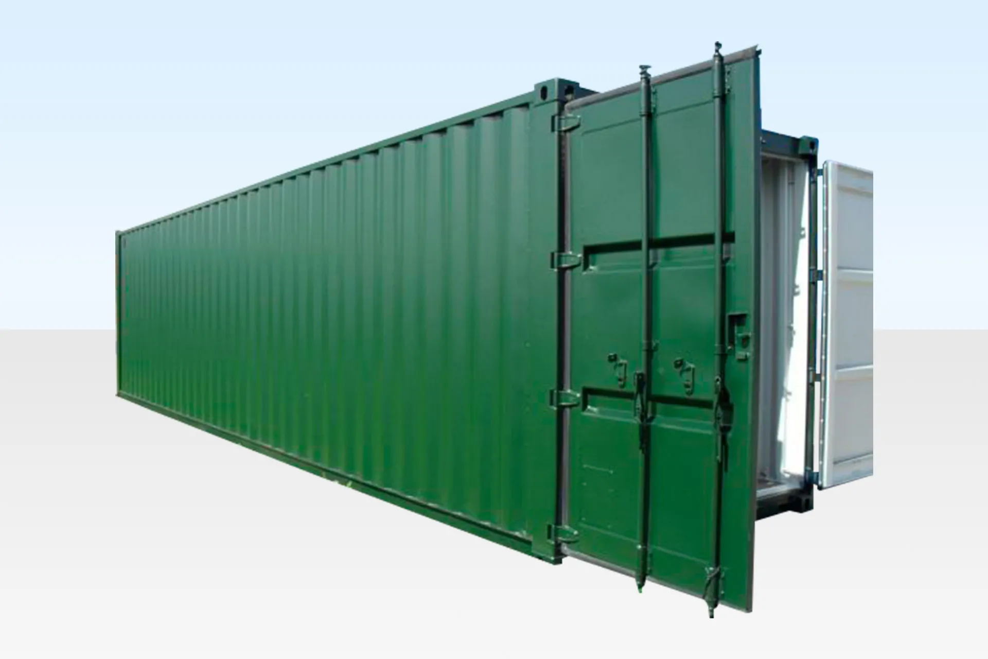 30Ft X 8Ft Shipping Container One Trip – Cut Down - Containers prod
